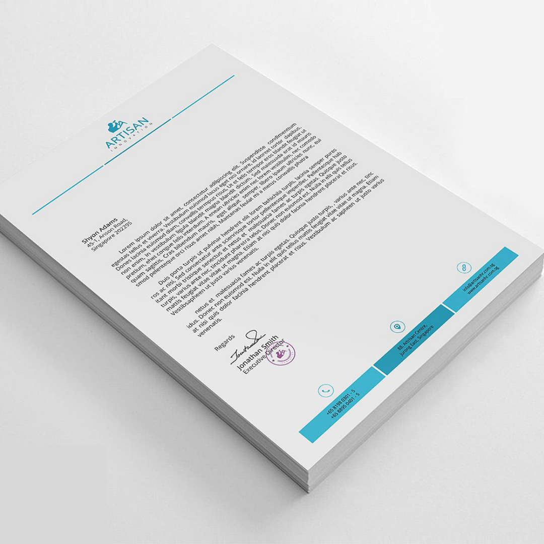 Letterhead - Number One Brands - Printing Services in Kenya | Printing ...